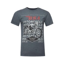 Recovered T-Shirt 'BSA Birmingham' Herren Gr&ouml;&szlig;e L dunkelgrau