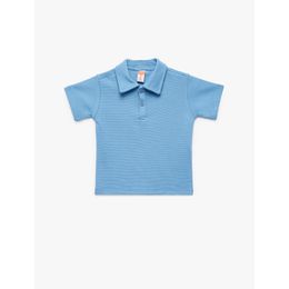 KOTON Poloshirt Jungen Gr&ouml;&szlig;e 92/98 blau