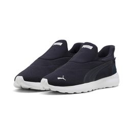 Walkingschuh Puma "SOFTRIDE COSMIC SLIPTECH", Damen, Gr. 41, new navy, new navy, Puma wei&szlig;, Textil, unifarben, Schuhe Walkingschuh, mit profiliertem Laufsohlenprofil, mit Schlupfeinstieg, aus Textil