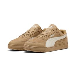 Puma Herren Sneaker "CAVEN III SD", Gr. 39sand dune, frosted ivory, Puma wei&szlig;, unifarben, Schuhe, leicht profilierte Gummilaufsohle, atmungsaktives