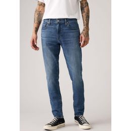 Levi's Tapered-fit-Jeans LEVI'S "512 Slim Taper Fit", Herren, Gr. 31, L&auml;nge 32, rainy afternoon, Denim/Jeans, Obermaterial: 99% Baumwolle, 1% Elasthan, schmal lang, Jeans, mit Markenlabel