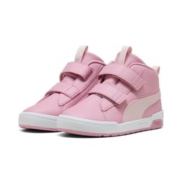 Puma Damen Sneaker "MULTIFLEX 2 MID SL V PS", Gr. 29poised pink, mauve mist, Synthetik, Schuhe, mit Klettverschluss, leicht profilierte Gummilaufsohle