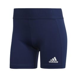 adidas Performance Sporthose 'Techfit Volleyball' Damen Gr&ouml;&szlig;e XXXS/XXS dunkelblau / wei&szlig;