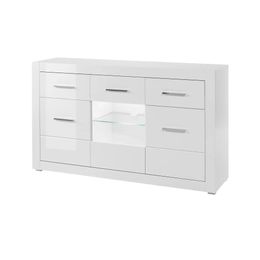 M&ouml;bel Kraft Sideboard wei&szlig; Ma&szlig;e (cm): B: 164 H: 97 T: 42.0 &raquo; M&ouml;bel Kraft