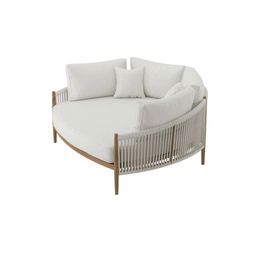 a casa mia Daybed Tropea beige Ma&szlig;e (cm): B: 163,5 H: 71,5 T: 143.5 &raquo; M&ouml;bel Kraft