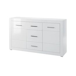 M&ouml;bel Kraft Sideboard wei&szlig; Ma&szlig;e (cm): B: 164 H: 97 T: 42.0 &raquo; M&ouml;bel Kraft