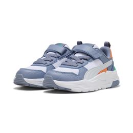 Puma Damen Sneaker "TRINITY 2 LT AC+ PS", Gr. 28Puma wei&szlig;, silber mist, gray sky, Textil, Schuhe, mit Klettverschluss, mit SOFTFOAM+ Innensohle