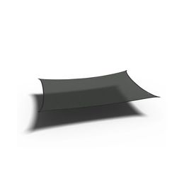 siena GARDEN Sonnensegel Rechteck Coolfit schwarz Ma&szlig;e (cm): B: 300 H: 300 &raquo; M&ouml;bel Kraft