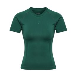 Hummel Funktionsshirt 'Flow' Damen Gr&ouml;&szlig;e M smaragd
