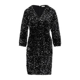 s.Oliver BLACK LABEL Kleid Damen Gr&ouml;&szlig;e 42 schwarz Winterkleid