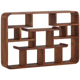 Wohnling WL6.529 Wandregal Sheesham 80 cm x 12 cm x 55 cm