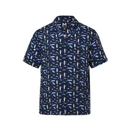 Men Plus Hemd Herren Gr&ouml;&szlig;e XXL blau / navy / gelb