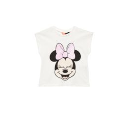 KOTON T-Shirt 'Minnie-Mouse' M&auml;dchen Gr&ouml;&szlig;e 98/104 nude / pastellpink / schwarz / wei&szlig;