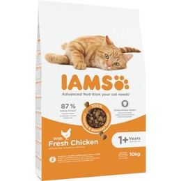 IAMS Advanced Nutrition Trockenfutter Katze, Adult ab 1 Jahr, Gefl&uuml;gel 10 kg