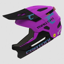 Cratoni MTB-Kinder-/Jugendhelm "Madcat Mips", pink