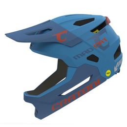 Cratoni MTB-Kinder-/Jugendhelm Madcat Mips, blue matt