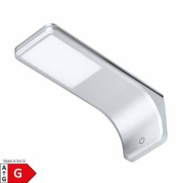 LED Unterbauleuchte, silber-grau, warmweiss, 1er SET