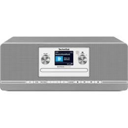 Technisat DIGITRADIO 372 CD BT - 10 W DAB+ Digitalradio, UKW, CD, Bluetooth, Fernbedienung silber