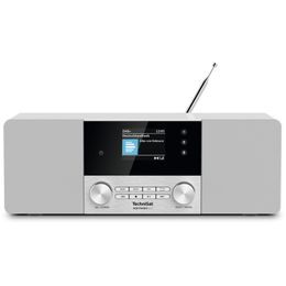 Technisat DIGITRADIO 4 C DAB+/ UKW-Stereoradio mit Farbdisplay wei&szlig;