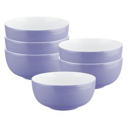 Seltmann Weiden M&uuml;slischalen Liberty Pure Colors &oslash; 15 cm 6er Set