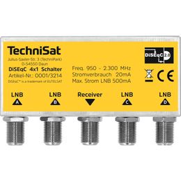 Technisat DiSEqC 4x1 Switch DiSEqC 4x1 Schalter mit Wetterschutzgeh&auml;use