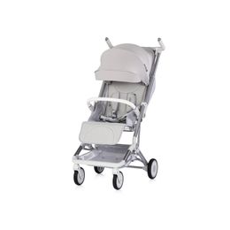 Chipolino Kinderwagen Buggy Pocket klappbar Korb Frontb&uuml;gel Sonnendach bis 22 kg grau