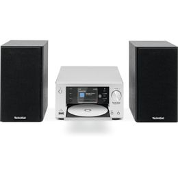 Technisat VIOLA 710 CD IR kompakte Hi-Fi-Anlage mit DAB+, CD-Player silber