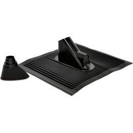 Technisat Alu-Dachziegel Set Robuste Halterung f&uuml;r Antennenmontage schwarz
