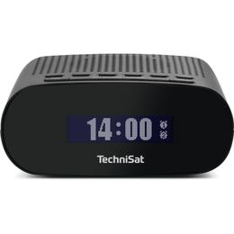 Technisat TECHNIRADIO 50 Kompakter DAB+ Radiowecker mit Display, 1 W schwarz