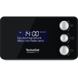 Technisat DIGITRADIO 50 SE DAB+ & UKW Uhrenradio mit Radiowecktimer schwarz