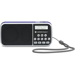Technisat AQINOVA Digital 1 Kompaktes DAB+ Radio mit Akku & USB