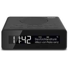 Technisat DIGITRADIO 51 DAB+ & UKW Uhrenradio mit Radiowecktimer anthrazit