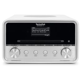Technisat DIGITRADIO 586 DAB+ & Internet-Radio, Wireless-Charging wei&szlig;/silber