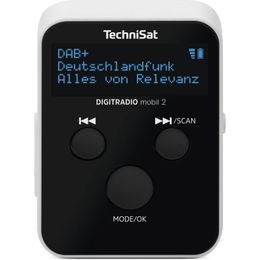 Technisat DIGITRADIO mobil 2 portables DAB+/FM Mini-Radio mit integriertem Akku