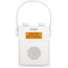 Technisat DIGITRADIO 30 wasserdichtes IPX5 DAB+/UKW Duschradio, Akku