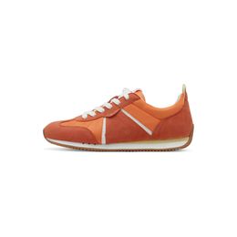 Tamaris Sneaker Damen Gr&ouml;&szlig;e 42 mandarine / dunkelorange / wei&szlig;
