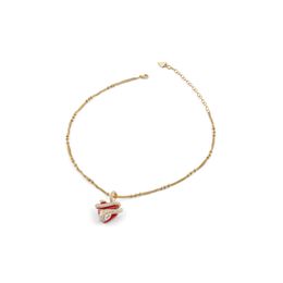 Guess Kette Damen Gr&ouml;&szlig;e One Size gold / rot / transparent