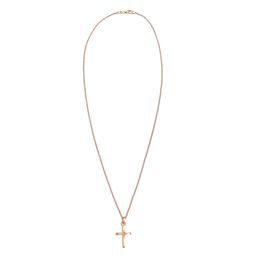 Elli Kette ' Kreuz' Damen Gr&ouml;&szlig;e 45 rosegold