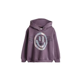 Solang Sweatshirt Oversize-Hoodie M&auml;dchen Gr&ouml;&szlig;e 134 lila