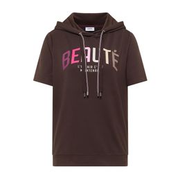 Cecil T-Shirt Damen Gr&ouml;&szlig;e M elfenbein / mokka / rosa