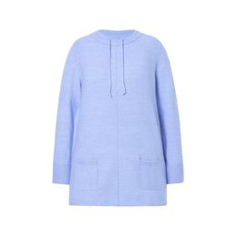 Ulla Popken Pullover Damen Gr&ouml;&szlig;e 4XL/5XL taubenblau