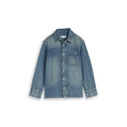 Tom Tailor Hemd Jungen Gr&ouml;&szlig;e 104/116 blue denim