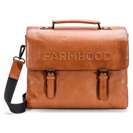 Farmhood Aktentasche Damen Gr&ouml;&szlig;e One Size hellbraun