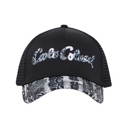 Carlo Colucci Cap 'Dieghi' Damen Gr&ouml;&szlig;e 55/60 hellblau / schwarz / wei&szlig;