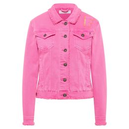 Frieda & Freddies New York Frieda & Freddies Ny Jeansjacke Denim Jacket | Petty with F-Badge Damen Gr&ouml;&szlig;e XXL pink