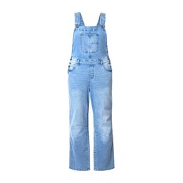 Ulla Popken Latzhose Damen Gr&ouml;&szlig;e M blue denim