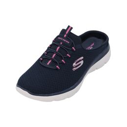Skechers Pantolette 'Summits Swift Step' Damen Gr&ouml;&szlig;e 42 dunkelblau / rosa