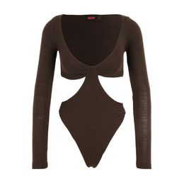 Sel by peppercorn Misspap Shirt Bodysuit female Brown size 14