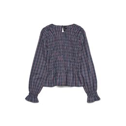 V&eacute;ro Moda Vero Moda Bluse 'VMOlive' Damen Gr&ouml;&szlig;e L navy / dunkellila