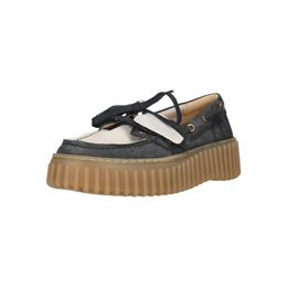 Clarks Schn&uuml;rschuhe 'Torhill Boat' Damen Gr&ouml;&szlig;e 39.5 blau